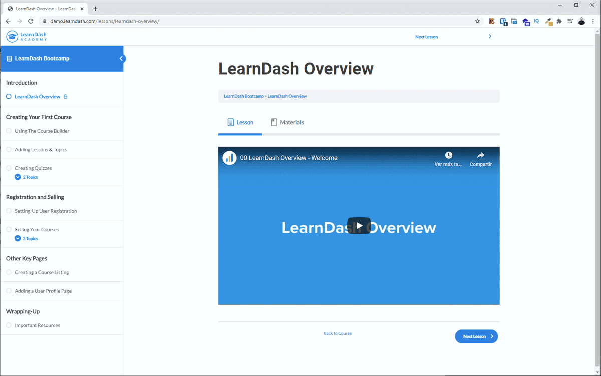LearnDash para WordPress: solución eLearning completa