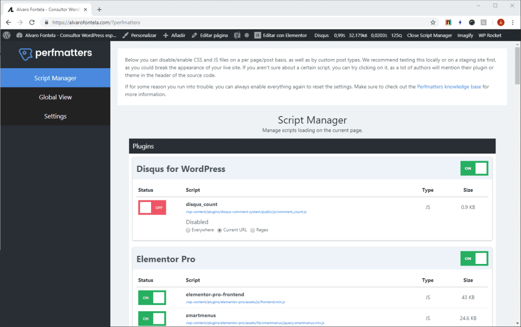 Como Optimizar la carga de JavaScript y CSS en WordPress