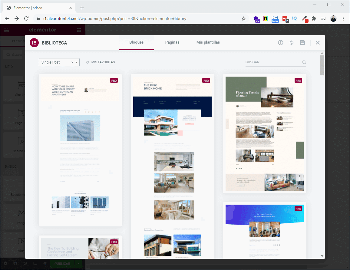 Theme Builder de Elementor Pro en WordPress [Guia completa]